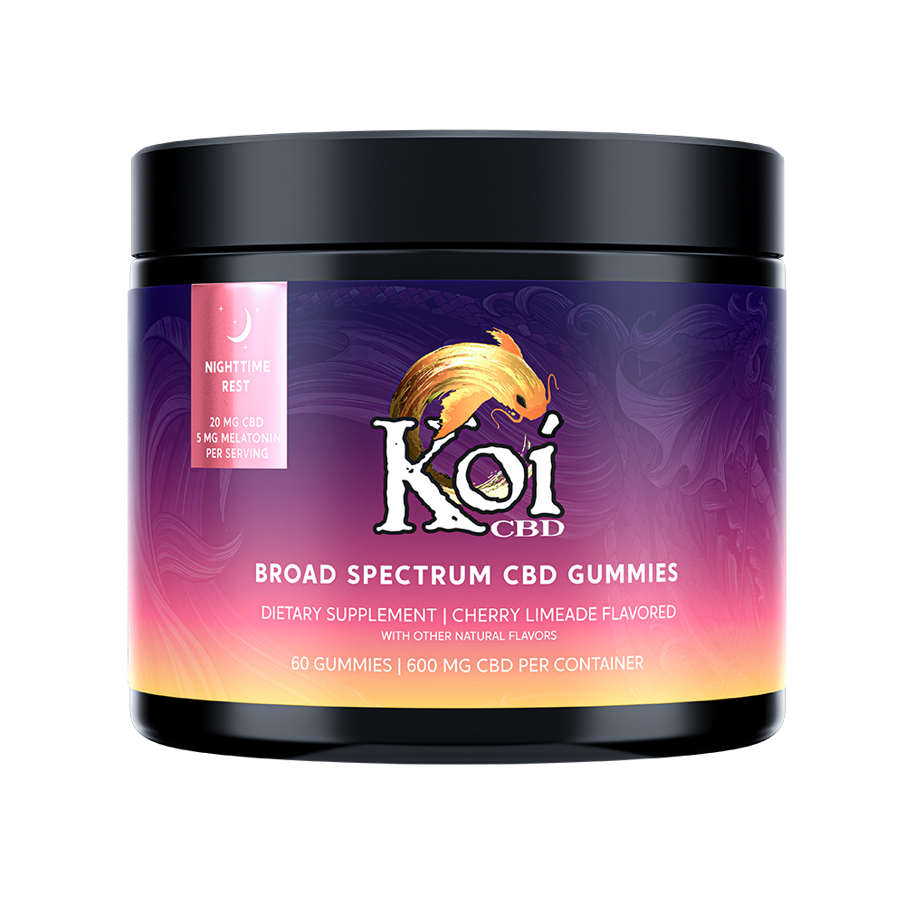 Koi CBD Nighttime Gummies 600mg - Cherry Limeade | My CBD Hub